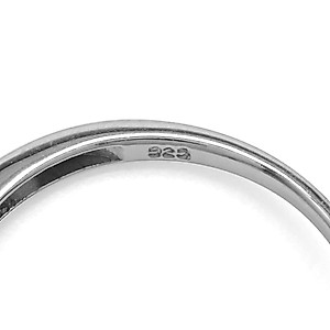 Silvershake 1.26ct. Octagon Shape Mystic Fire Topaz White Gold Plated 925 Sterling Silver Solitaire Ring Size 8