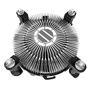 CPU Cooler Aluminum Heatsink 4-Pin PWM 92mm Fan Pre-Applied Thermal Paste for Intel Core i3 i5 i7 i9 Socket 1200 1151 1150 1155 1156 Desktop PC Computer (TS2)