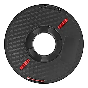 PLA Filament, 1kg 3D Printer Consumable Bubble Free Smokeless for Printing(Red)