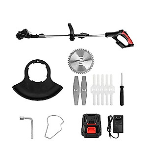 Cordless Lawn Mower 1500W Cordless Electric Lawn Mower Length Adjustable Cutter Household Garden Tools Power Tool (Color : Lawn Mower Set 3, Size : J)
