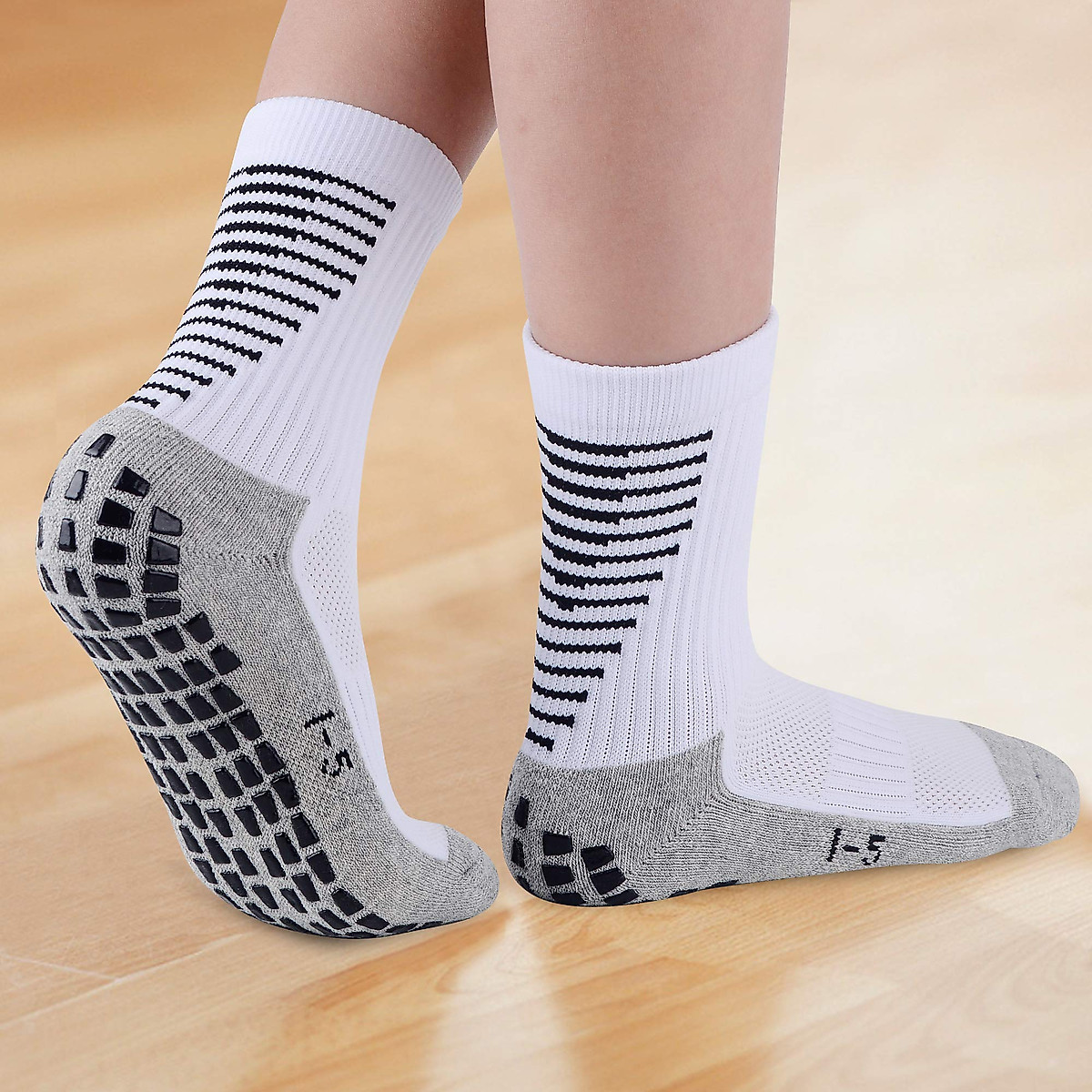 JHM Kids Slipper Hospital Grip Athletic Sport Sockcs For Kids Youth Baby Boys Girls