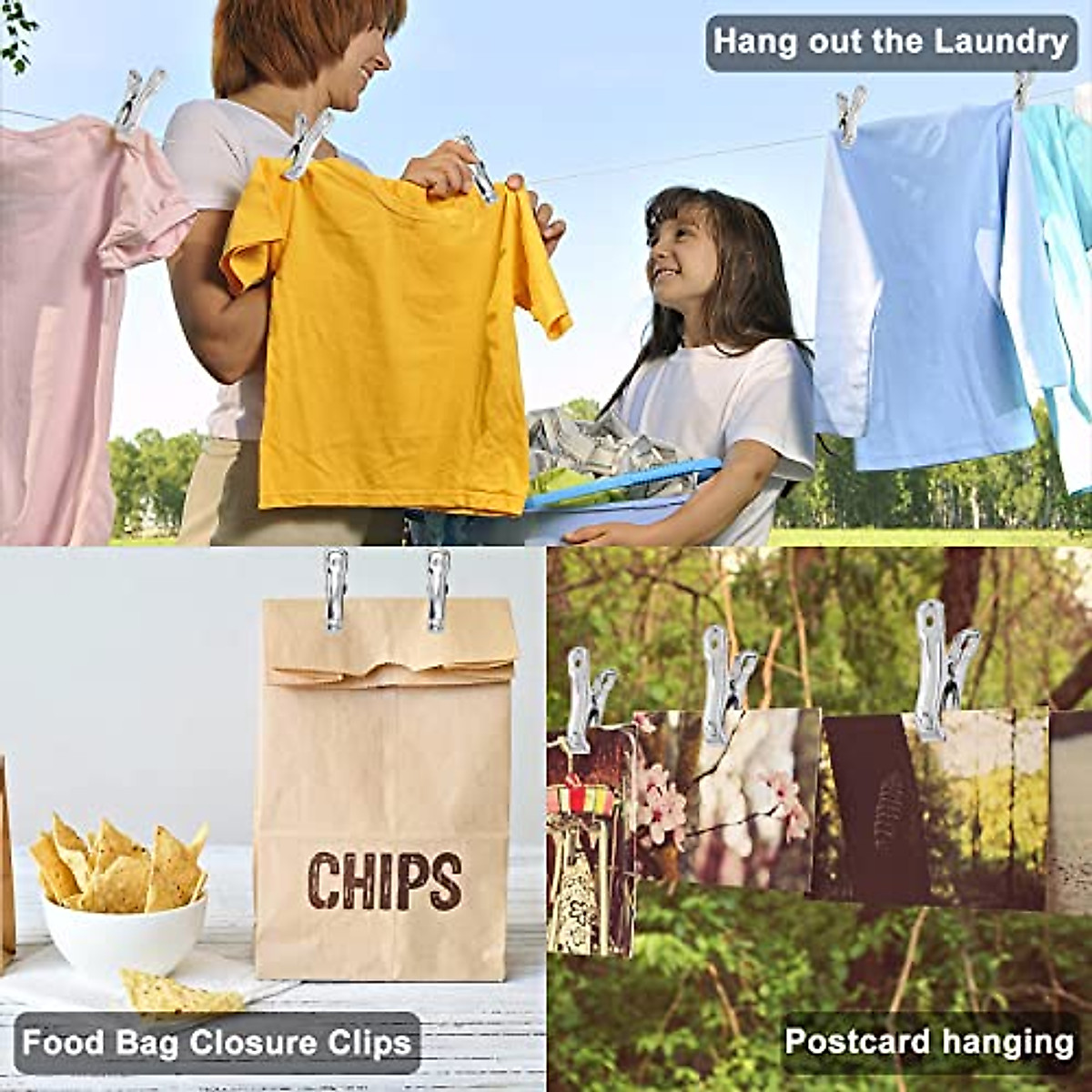 40PCS Greenhouse Clips-Garden Clips-Greenhouse Clamps Film Row Cover Netting Tunnel Hoop Clip Frame Shading Net Rod Clip for Season Plant Extension Support