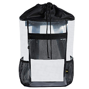 Clear Backpack Drawstring Backpack Transparent Backpack Stadium Approved Clear Bag Unisex