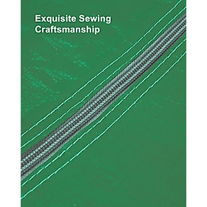 GAOMON 13'x20' Carport, Heavy Duty Portable Garage, 1.0 mm Steel Poles & 180 g PE Waterproof Canopy, for Boat, and Pickup Truck Green