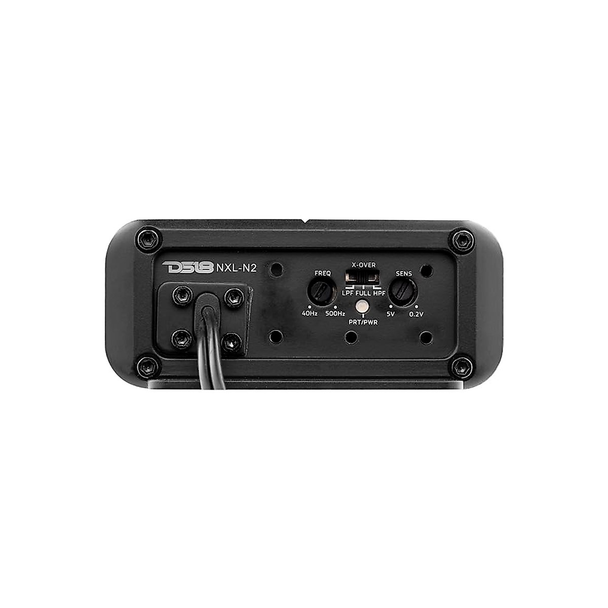 DS18 Hydro NXL-N2 Amplifier 2-Channel Ultra Compact 900W Peak Power, Stereo Full Range Amp, Class D, Waterproof IP67, Digital Marine Amplifier, Nano Size - All Elements, for All Applications