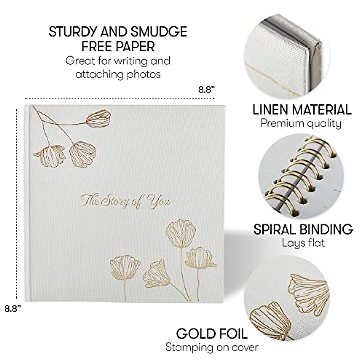 Pregnancy Journal for First-time Moms & Moms who Have Been There, Done That. Gender-Neutral Baby Keepsake. Memory Book for First time Moms