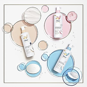 Dove Body Love Body Cleanser Reaction-Prone Skin 3 Count Hyper-Reactive Skin Balance for Ultra-Sensitive Fragrance Free Body Wash with Only 12 Ingredients 17.5 oz