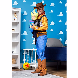 elope Disney Toy Story Little Alien Space Men Baby Carrier Cover Costume, Infant Halloween Costume Character Standard - Multicolor