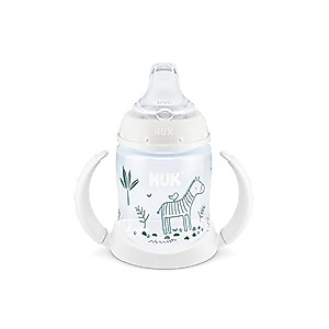 NUK Learner Cup, 5oz, 2-Pack, Elephant/Zebra