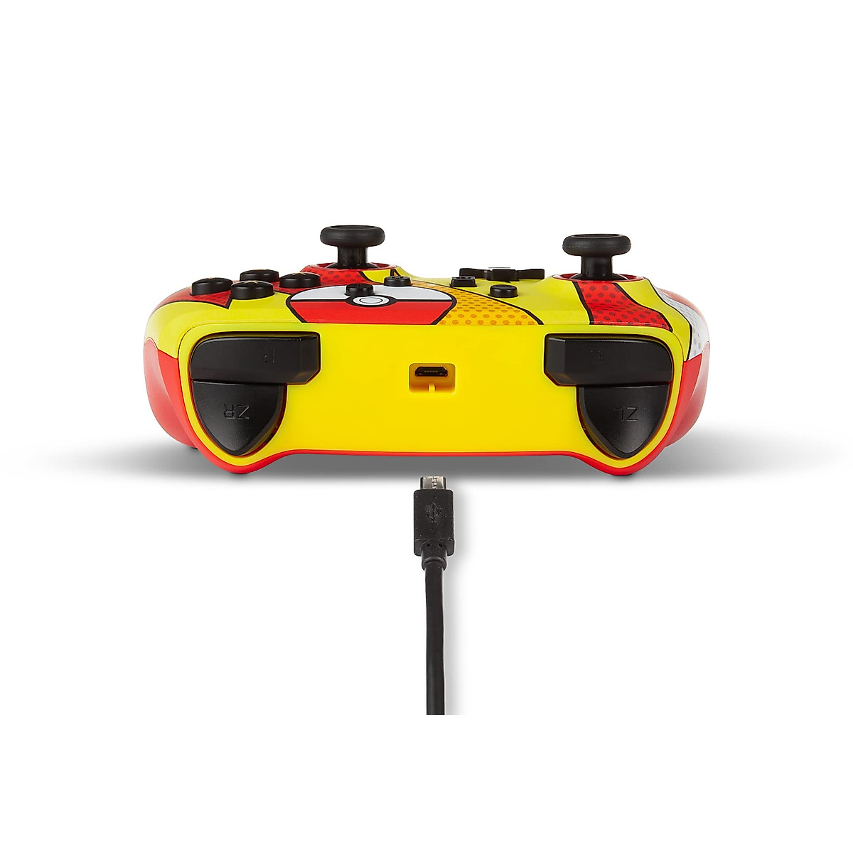 NINTENDO SWITCH PIKACHU POP ART WIRED ENHANCED CONTROLLER [POWER A]