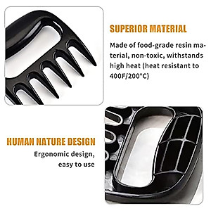 Meat Claws Meat Shredder Claws - for Shredding Handling Carving BBQ Pulled Pork/Chicken/Turkey - Easily Lift, Handle, Shred, and Cut Meats