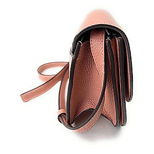 Tory Burch Britten Small Saddle Bag (Pink moon)