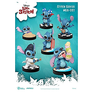 Beast Kingdom Lilo & Stitch MEA-031 Mini Egg Attack Action Figures 6-Piece Set, Multicolor