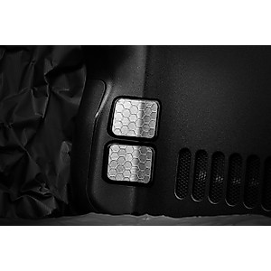 TouchProtect Steam Deck Grip Kit - Front touchpad and back button skin set. Steam Deck accessory bundle. (Hex Silver)