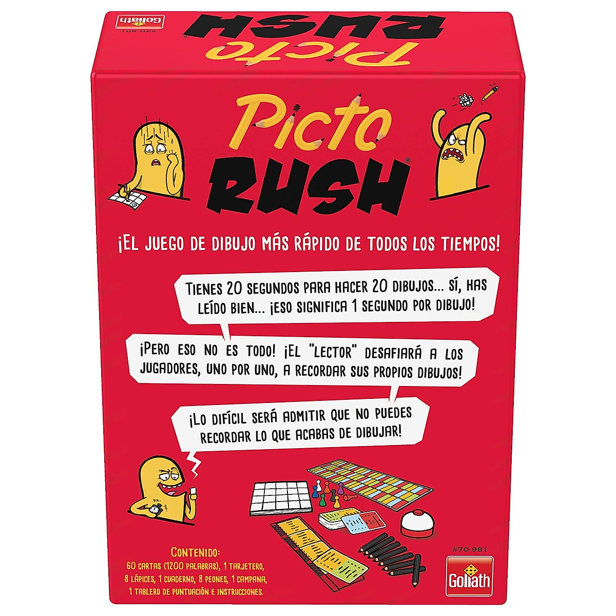 Goliath Picto Rush The Fastest Drawing Game of All Times!