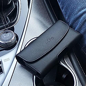 AGOZ Cell Phone Case for Samsung Galaxy Note 20, Note 10+, Note 9, S23 Ultra, S22 Ultra, S22+, S21+, S20+, S20 Ultra, S10+,A32 A42 A12 A13 A14 A02s A03s Belt Clip Leather Holster (Fit with SLIM Cover)