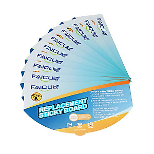 Faicuk Replacement Glue Board for FA-FLT07 Wall Sconce Fly Light - Pack of 10