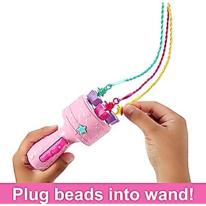 Barbie Dreamtopia Doll, Twist 'n Style Pink Hair with Rainbow Extensions, Twisting Tool and Styling Accessories