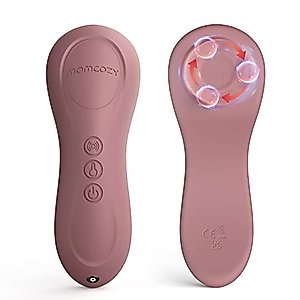 Momcozy Kneading Lactation Massager with Heat, 3-in-1 Real-Like Massage for Relieve Clogged Ducts, Breast Massager Warming for Breastfeeding, Improve Milk Flow, Dusty Rose