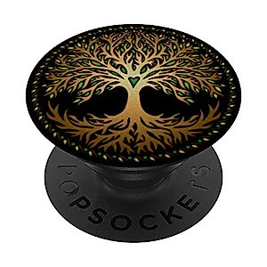 Yggdrasil, Celtic, Tree, Life, Norse, Mythology, Nature, PopSockets Swappable PopGrip