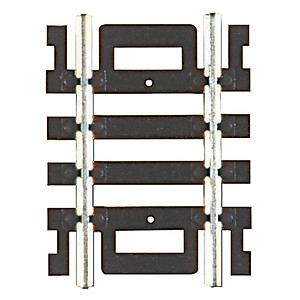 Code 100 Nickel Silver 1.5" Straight Snap-Track HO Scale Atlas Trains