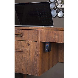 Sabrent USB 3.2 Rugged Waterproof Enclosure + 7 Port USB 3.0 HUB + 2 Charging Ports with 12V/4A Power Adapter