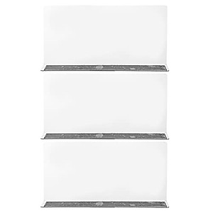 POPETPOP Shelf Dividers for Closet Organization - 5pcs Closet Separator Closet Dividers Closet Storage Organizer PVC Shelf Separators for Supermarket, Shops, Bedroom, Office