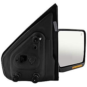 AKKON - For 2004 2005 2006 Ford F150 Pickup Extending Tow Power Heated w/Amber LED Signal Mirrors Pair Left + Right Replacement