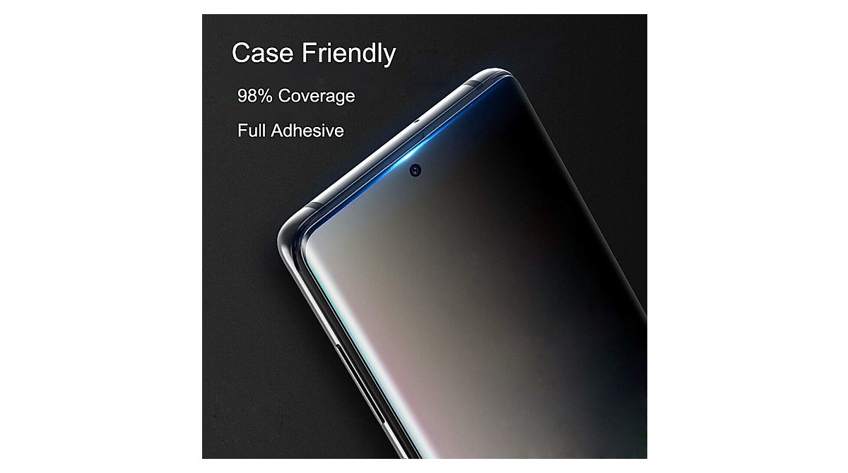 [2 Pack]Galaxy S21 Ultra Privacy Screen Protector Support Fingerprint ...