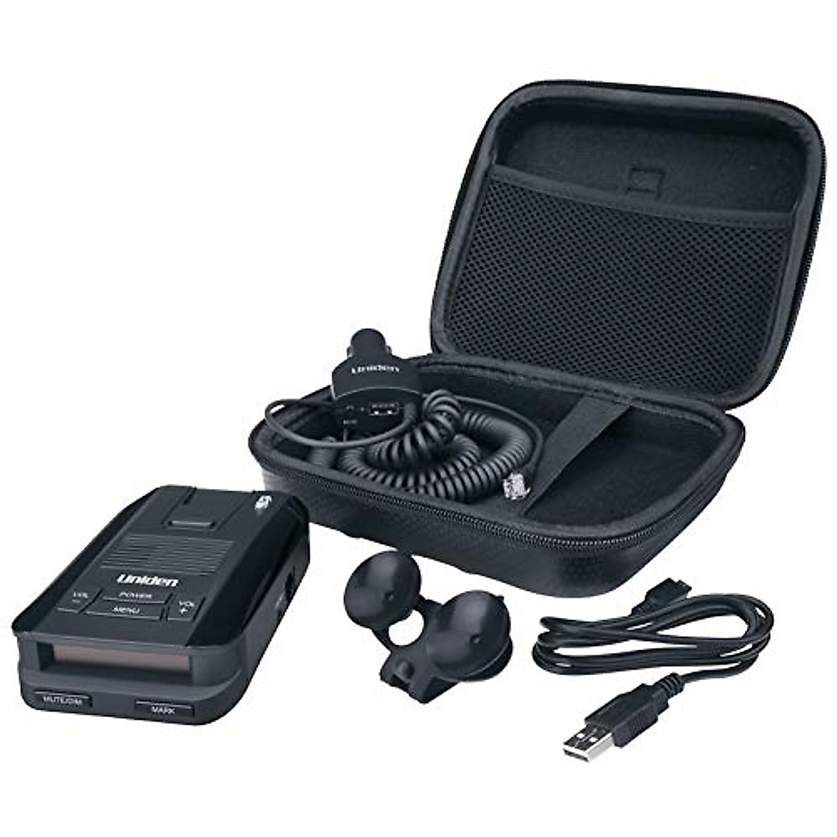 Uniden DFR9 Super Long Range Laser and Radar Detection, Built-In GPS for Red Light Cameras and Speed Camera Alerts, Easy to Read Full Color OLED Display