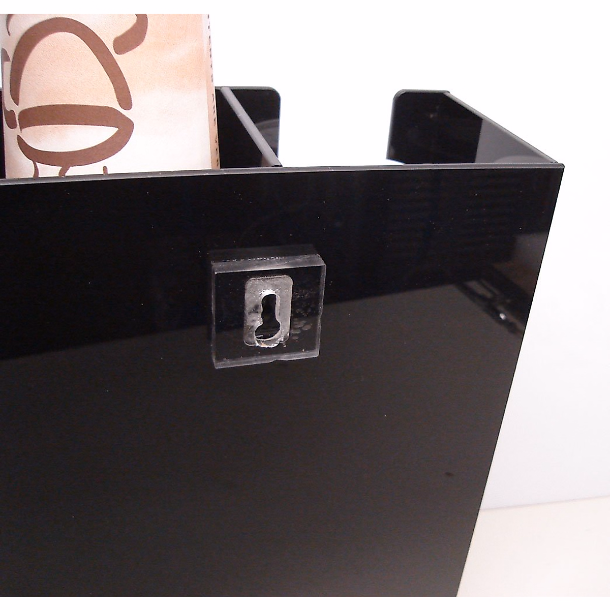 4 Sl Cup Lid Holder Dispenser Organizer Coffee Cup Caddy Organize Your Coffee Counter with Style (6006)