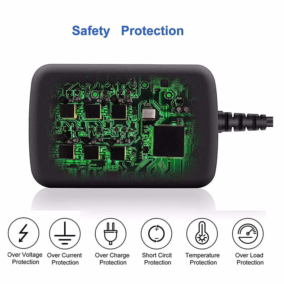 4.3V Replacement Charger for Philips Norelco One Blade Only Fit OneBlade QP2520 Series,MG3740 A00390 Power Cord