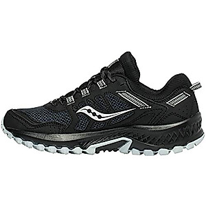 Saucony womens Versafoam Excursion Tr13, Black, 8.5 Wide