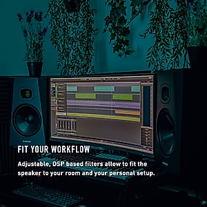 ADAM Audio T8V Studio Monitor for recording, mixing and mastering, Studio Quality Sound (Single)