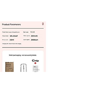 TANACC Portable Juice Blender Ice Crushing Juicer Student Dormitory Household Small Portable Juicer Cup Electric Stirring Milkshake Blender