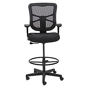 Alera ALEEL4614 Alera Elusion Series Mesh Stool, Black