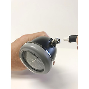 ADC Multikuf 740 5-Cuff EMT Kit with 804 Portable Palm Aneroid Sphygmomanometer, Child, Small Adult, Adult, Large Adult and Thigh Blood Pressure Cuffs (13-66 cm), Black Nylon Zipper Storage Case, Navy