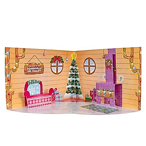 Squishville by The Original Squishmallows Holiday Calendar - 24 Exclusive 2” Festive Squishmallows - Seasonal Toys for Kids and Preschoolers - Ages 3+