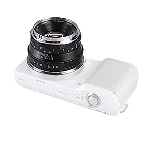 Fotga 35mm F1.6 Manual APS-C Fixed Lens for Canon EOS Mirrorless Camera EOS-M EOS M2 M3 M5 M6 II M10 M100 M50