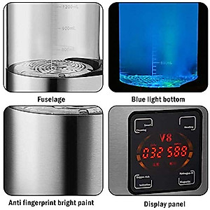 Hydrogen Rich Water Machine 2L Large Capacity Constant Temperature Heating Microelectrolysis Hydrogen Water Generator Anti Aging Antioxidant Hydrogen Water Make Health Care Cup