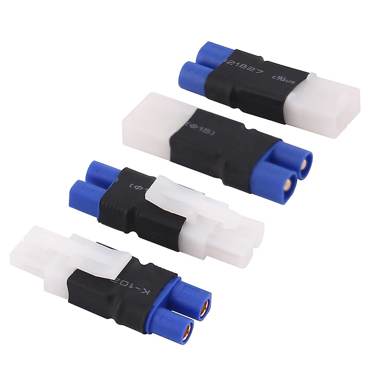 OliRC 4pcs compatible with Tamiya to EC3 Male Female RC Connector Adapter(C178-4)