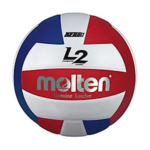 Molten Premium Competition L2 Volleyball, NFHS Approved, Red/White/Blue