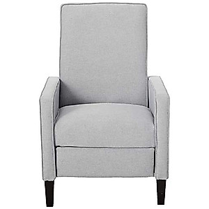 Christopher Knight Home Darvis Fabric Recliner, Light Grey