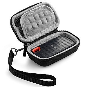 Caseling Hard Case fits SanDisk 250GB/500GB/1TB/2TB/4TB Extreme Portable SSD Carrying Travel Bag (Will not fit Sandisk Pro)