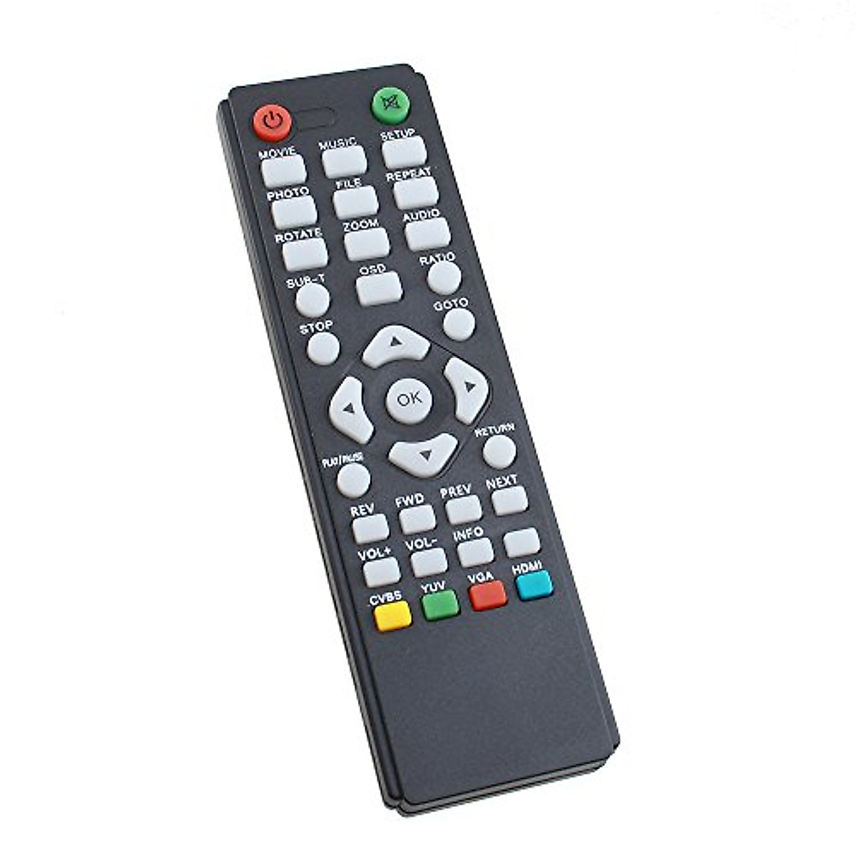 AGPtEK Mini 1080P Full HD Digital Media Player - MKV/ RM-SD/ USB HDD-HDMI