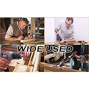 luluxing 4Pcs 304 Stainless Steel C Clamp Tiger Clamp Woodworking Clamp Heavy Duty C-clamp With Wide Jaw Openings