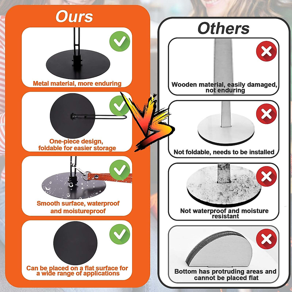 XANGNIER Portable Wrist Yarn Holder with Leather Wristlet Strap,Stainless Steel Yarn Ball Holder for Crocheting on The Go,Yarn Storage Organizer Knitting Supplies Crochet Accessories