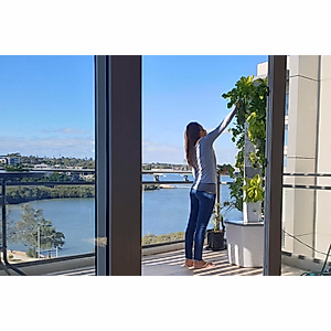 Aerospring Standard Outdoor Vertical Hydroponic Growing System Kit, Grow 27 Large Lettuce, Vegetables, Herbs, Fruit | 20 Gallon Water Tank, 20' Pump Cable, Smart WiFi Timer | Easy Assembly & Use