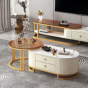 Swan Base Holder with 6pcs Coffee Dessert Dinner Spoon Set, Metal Coffee Spoon Organizer Teaspoon Fruit Dessert Flatware Sugar Ice Cream Spoons (Purple)