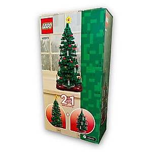Lego Holiday Bundle, Christmas Tree (40573) and Wreath (40426), 2-in-1 Building Toy Set, Christmas, (1294 Total Pcs)